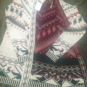 Pink Republic | Sweaters | Pink Republic Sweater Cardigan Geometric ...